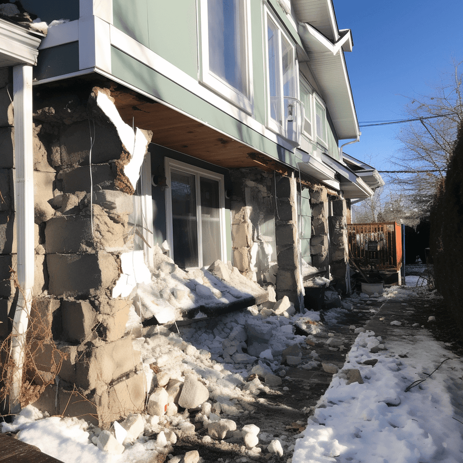 How Weather Damage Affects Load-bearing Wall | Montreal, Laval ...