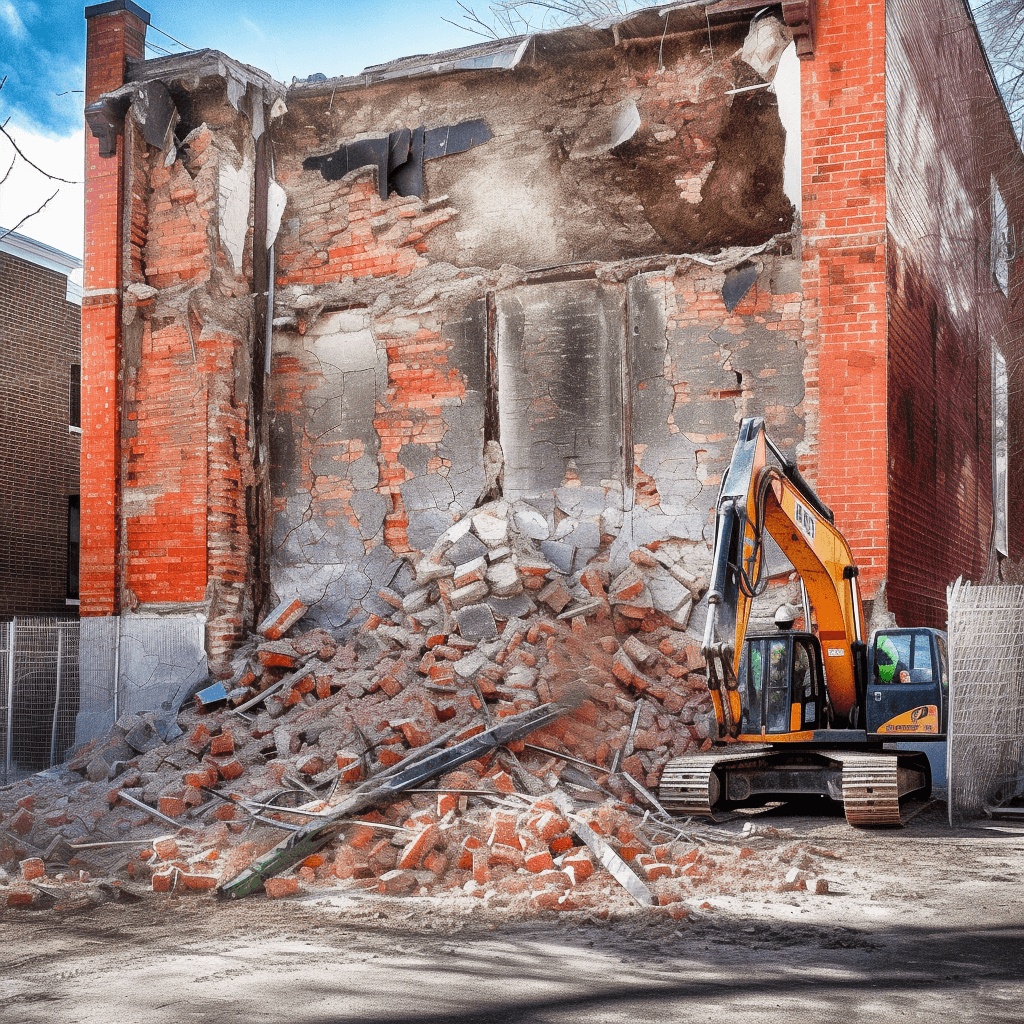 Démolition Mur de Briques : Service Grand Montréal – Maçonnerie Montréal